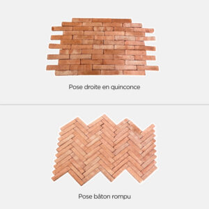 Brique en terre cuite | Pierre et Parquet